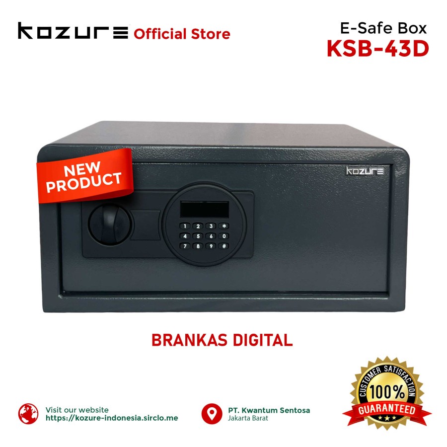 Jual BRANKAS DIGITAL KOZURE KSB-43D / SAFE DEPOSIT BOX / ELEKTRIK CASH ...