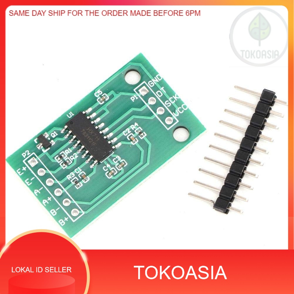 Jual (Local Stock) HX711 module I2C Weight Sensor Amplifier Kit ...