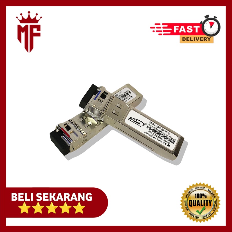 Jual [TERMURAH] SFP BiDi 10G 10KM - 10G 40KM Merk JO LINK | Shopee ...