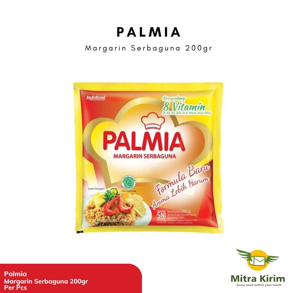Jual Palmia Margarin Serbaguna Sachet 200gr | Shopee Indonesia
