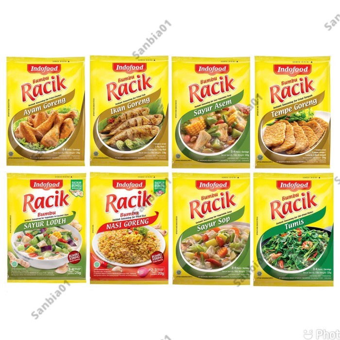 Jual Bubuk Racik Indofood All Varian Rasa Semua Rasa | Shopee Indonesia