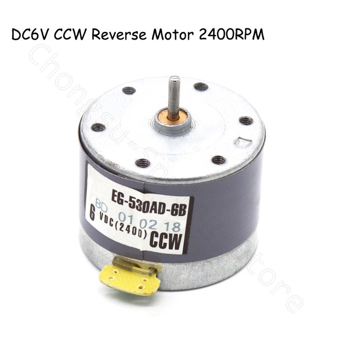 Jual Motor DC 6 9 12 V Dinamo 2400 RPM CCW Putaran Kiri Project ...