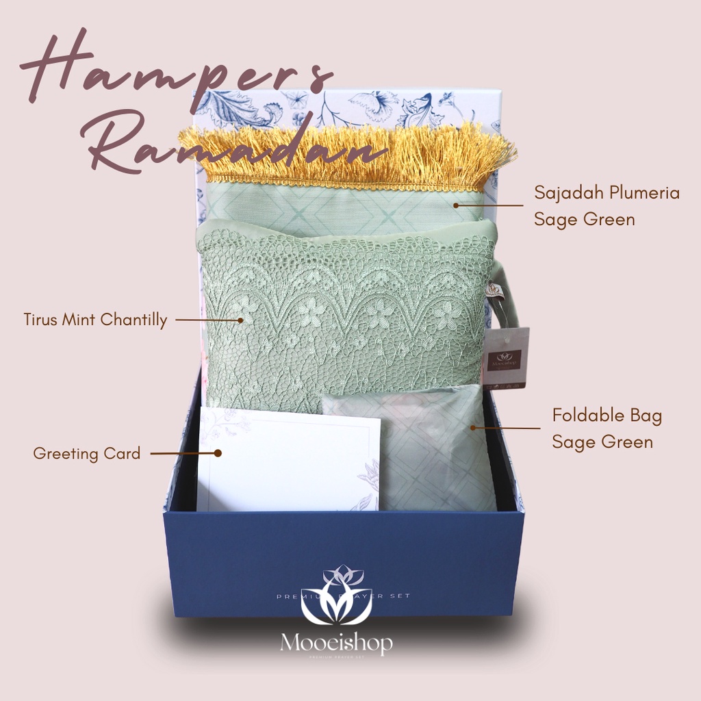 Jual Hampers Ramadhan Lebaran - Tirus Mint Chantilly dan Sajadah ...