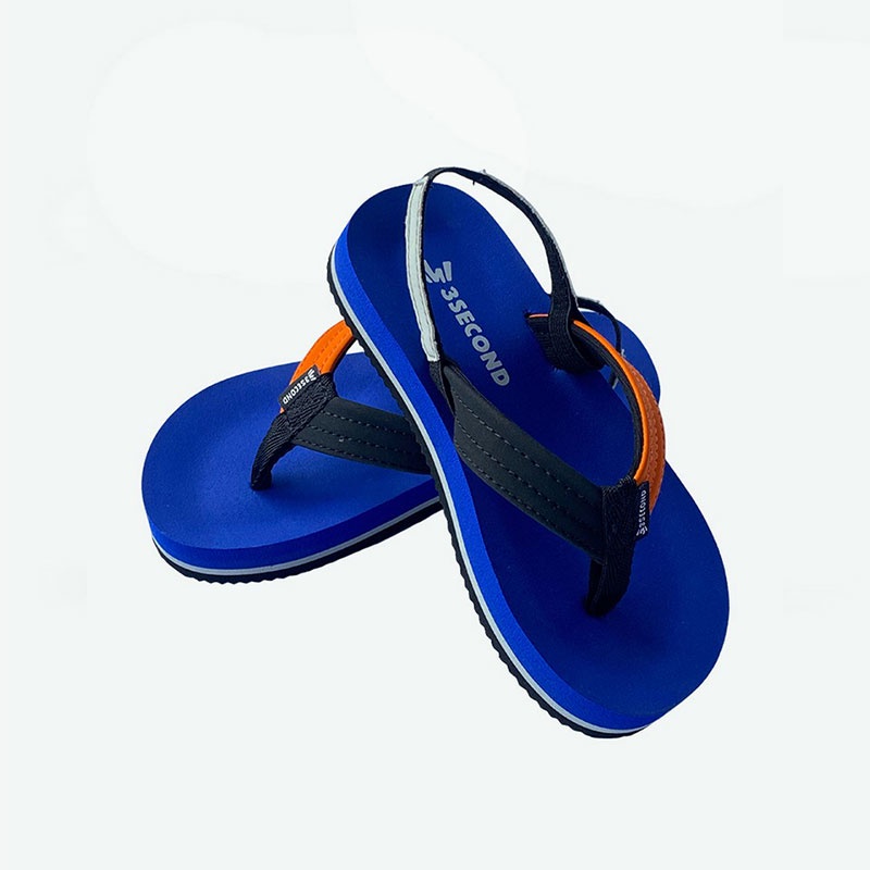 Jual 3Second Kids Sandal Jepit Ankle Strap Flip Flop For Boys Sendal ...