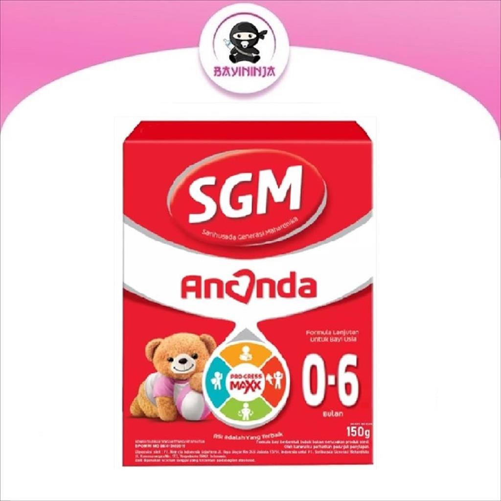 Jual SGM Ananda 0 to 6 Bulan Susu Formula Bayi Box 150 g | Shopee Indonesia