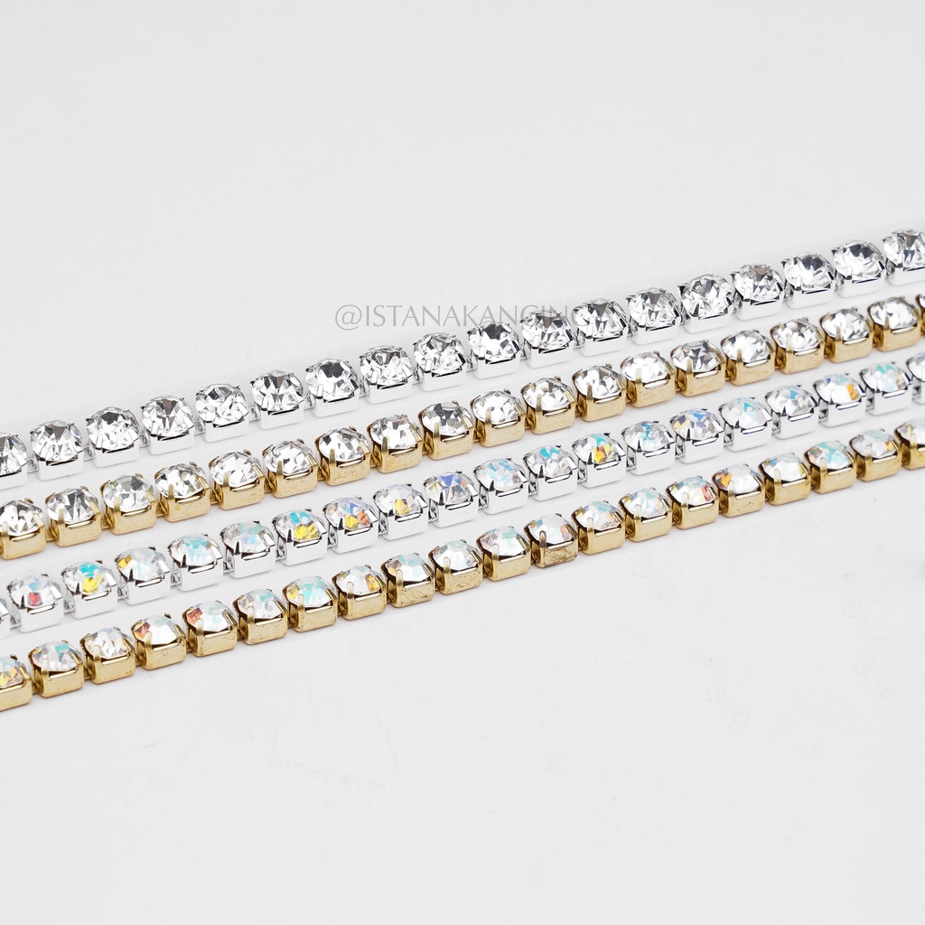 Jual Payet Baju Belt Bridal Sash Premium Kristy SS24 Mewah Rhinestone ...