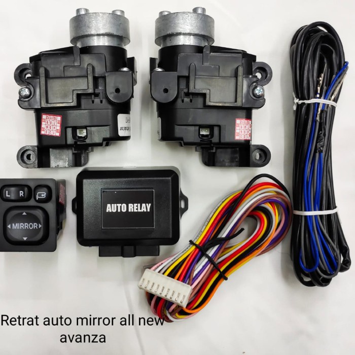 Jual Auto Retract Spion mirror + Modul Toyota All New Avanza 2012 ...
