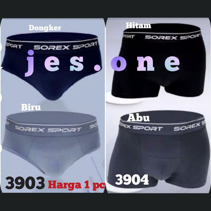 Jual CD COWOK SOREX BOXER 3904 dan SOREX 3903 Segitiga Sempak CD Sport ...