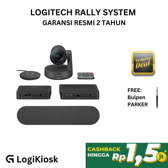 Jual Logitech Rally System Video Conference Garansi Resmi 2 Tahun