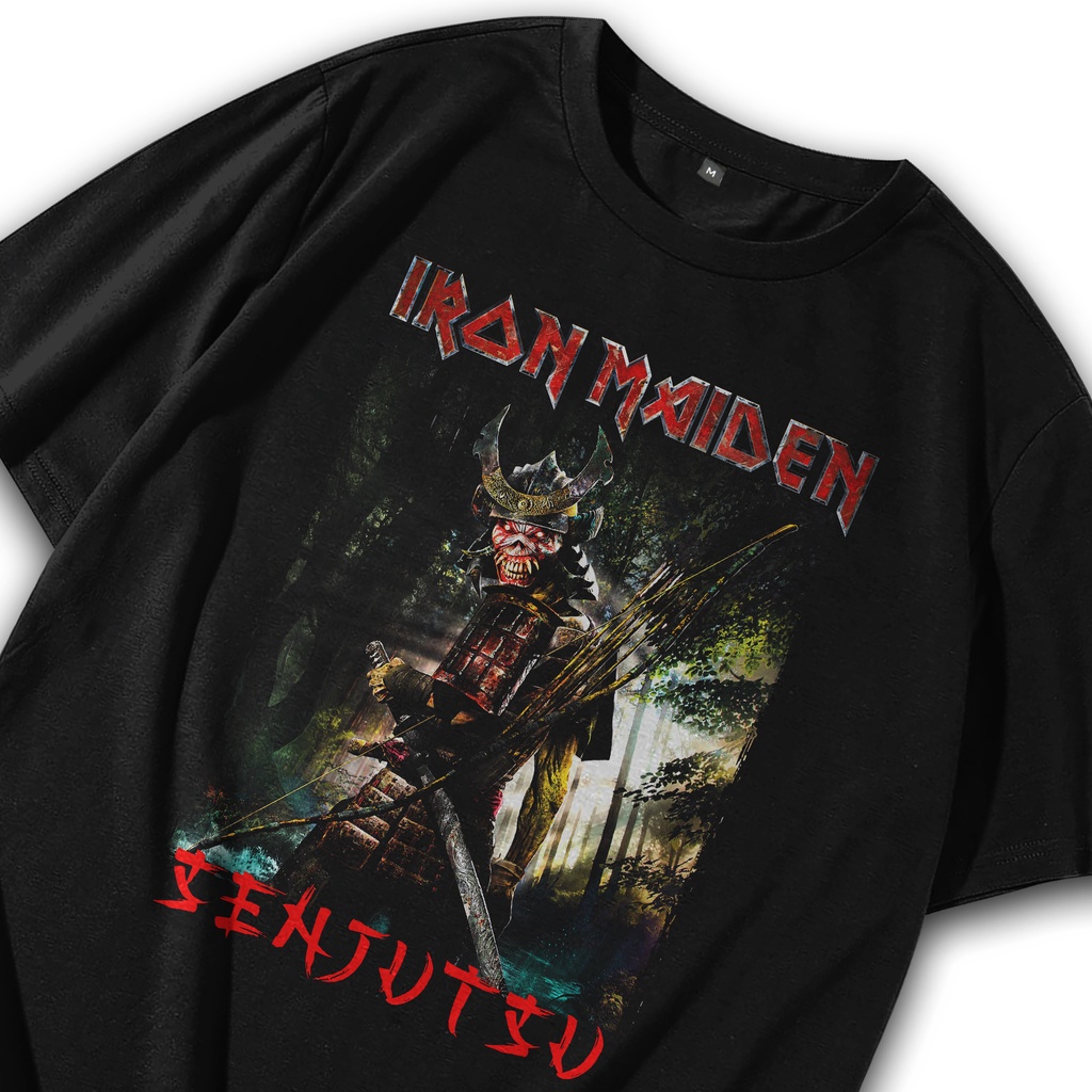 Jual Kaos Metal Iron Maiden - Senjutsu Vol 461 | Shopee Indonesia