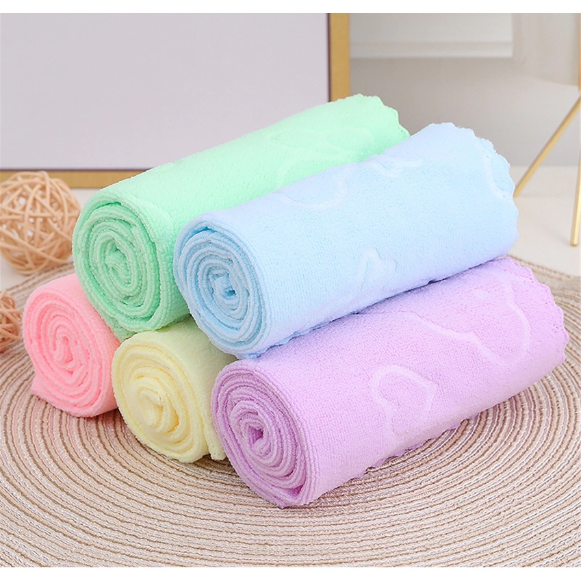Jual Handuk Kecil Handuk Muka Face Towel Saputangan Embos Beruang ...
