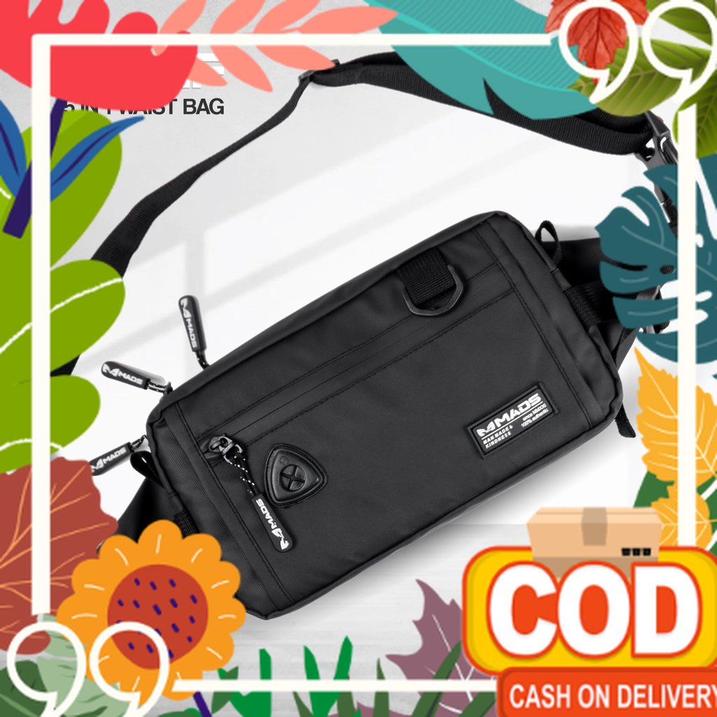 Jual Mr Mads - Wolf Waist Bag - Tas Selempang Pria Tas Pinggang Clucth ...