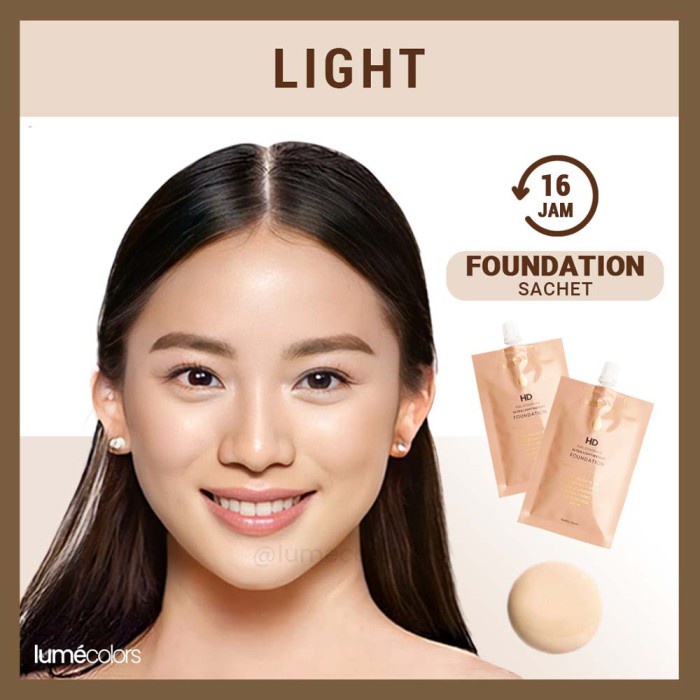 Jual Lumecolors HD Foundation Sachet LIGHT (SCFD-LIGHT) | Shopee Indonesia