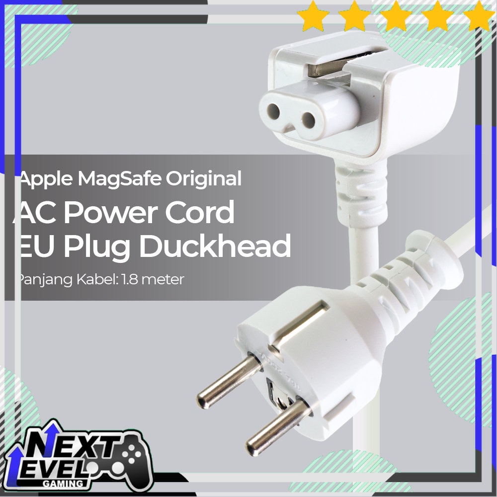 Jual Kabel Charger Apple MagSafe Original Colokan Duckhead (Volex ...