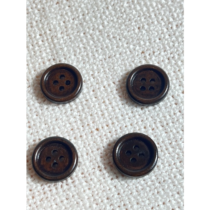 Jual Kancing Kayu Imitasi 32 L ( 2 cm ) | Shopee Indonesia