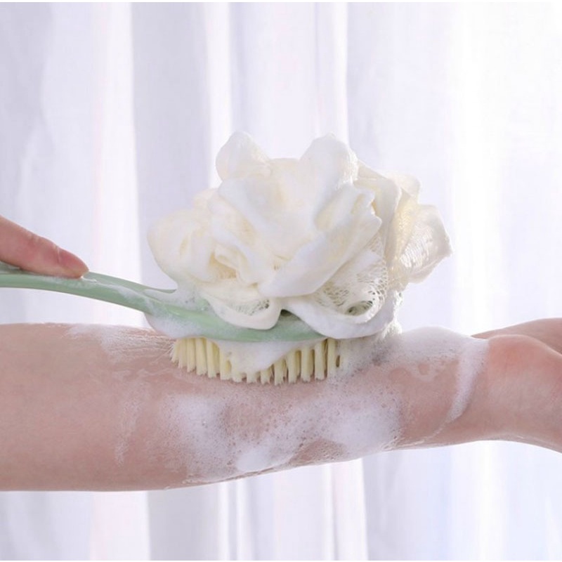 Jual TSN Sikat Punggung Mandi / Sikat Mandi Dua Sisi / Shower Puff ...