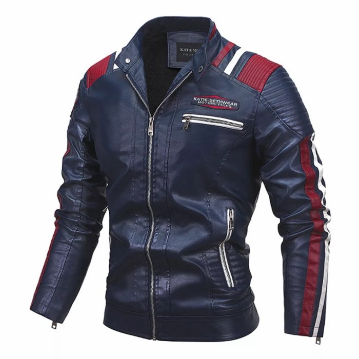 Jual jaket kulit motor pria 100% original dari kulit asli domba jaket ...