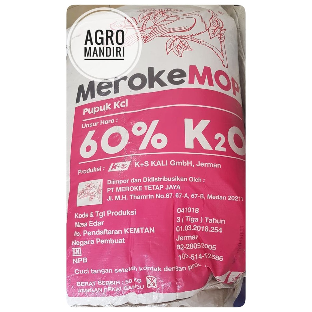 Jual Pupuk KCL Meroke MOP 1 Kg Repack | Shopee Indonesia