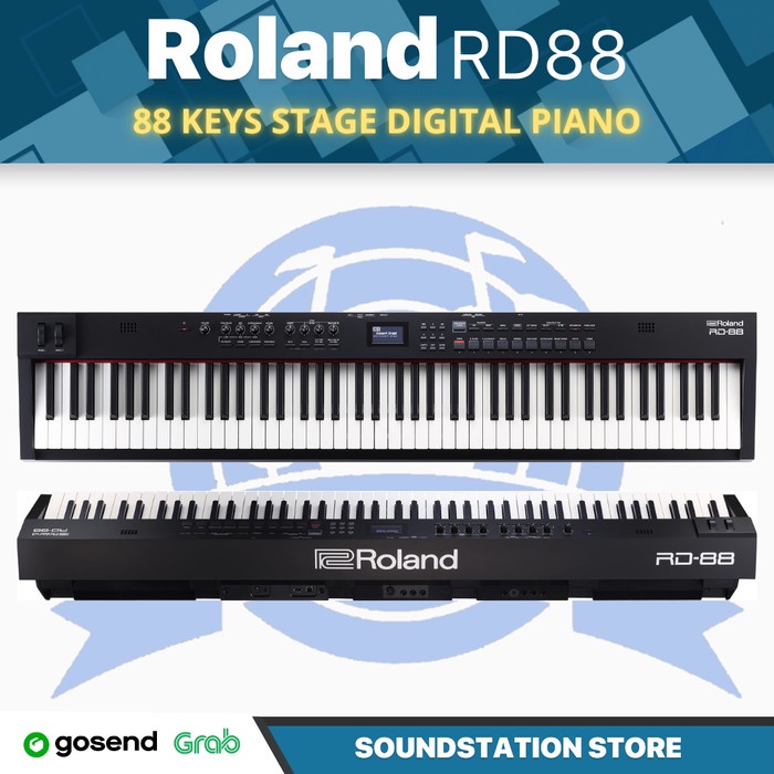Jual ROLAND RD88 Stage Digital Piano | Keyboard | Shopee Indonesia