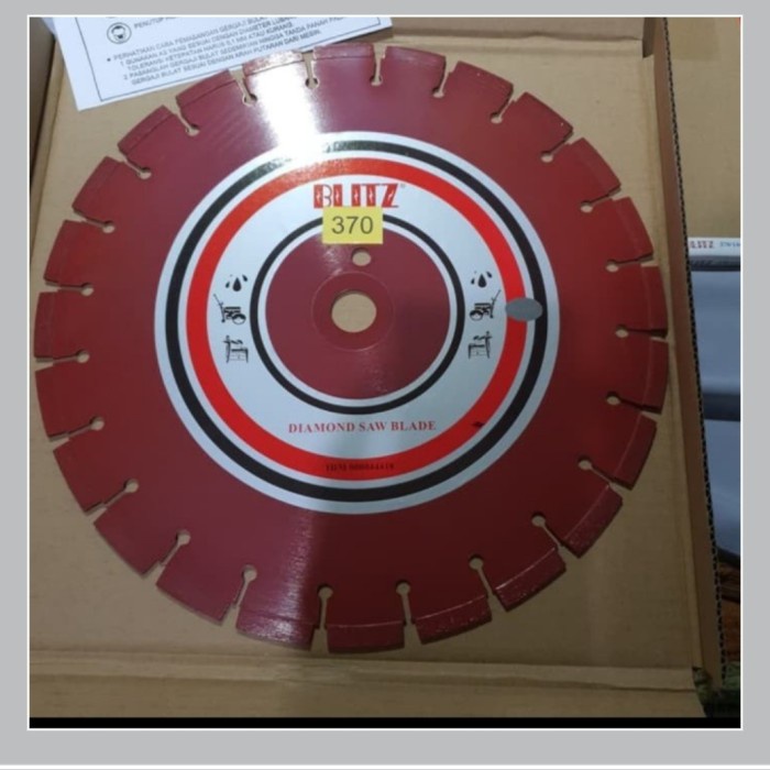 Jual Blitz diamond wheel 14" 370 / pisau potong beton Blitz cutter ...