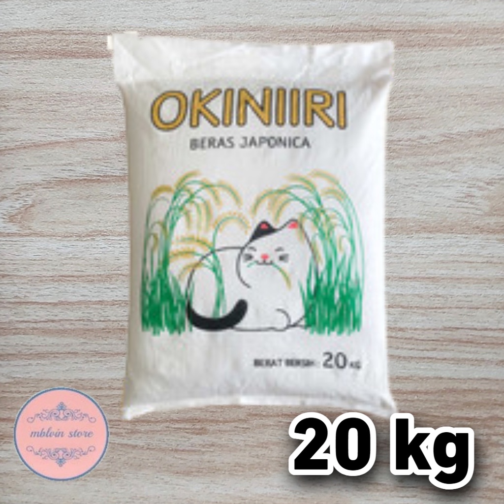 Jual Beras Japonica Okiniri 20 kg | Shopee Indonesia
