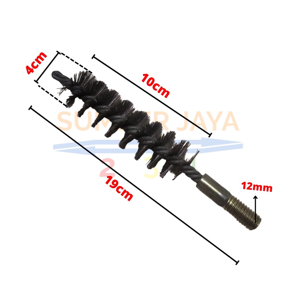 Jual Tube Brush 1 1/2" / Sikat Kawat Pembersih Pipa 4cm | Shopee Indonesia