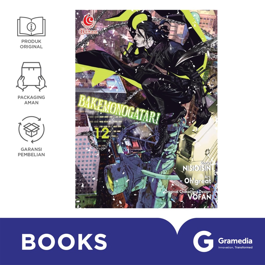 Jual Level Comic Bakemonogatari 12 (NISIOISIN,OHGREAT) | Shopee Indonesia