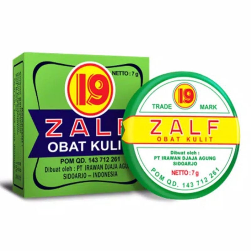 Jual Zalf 19 Obat Kulit 7 Gr Obat Kutu Air Kadas Kurap Jamur Panu Ie ...