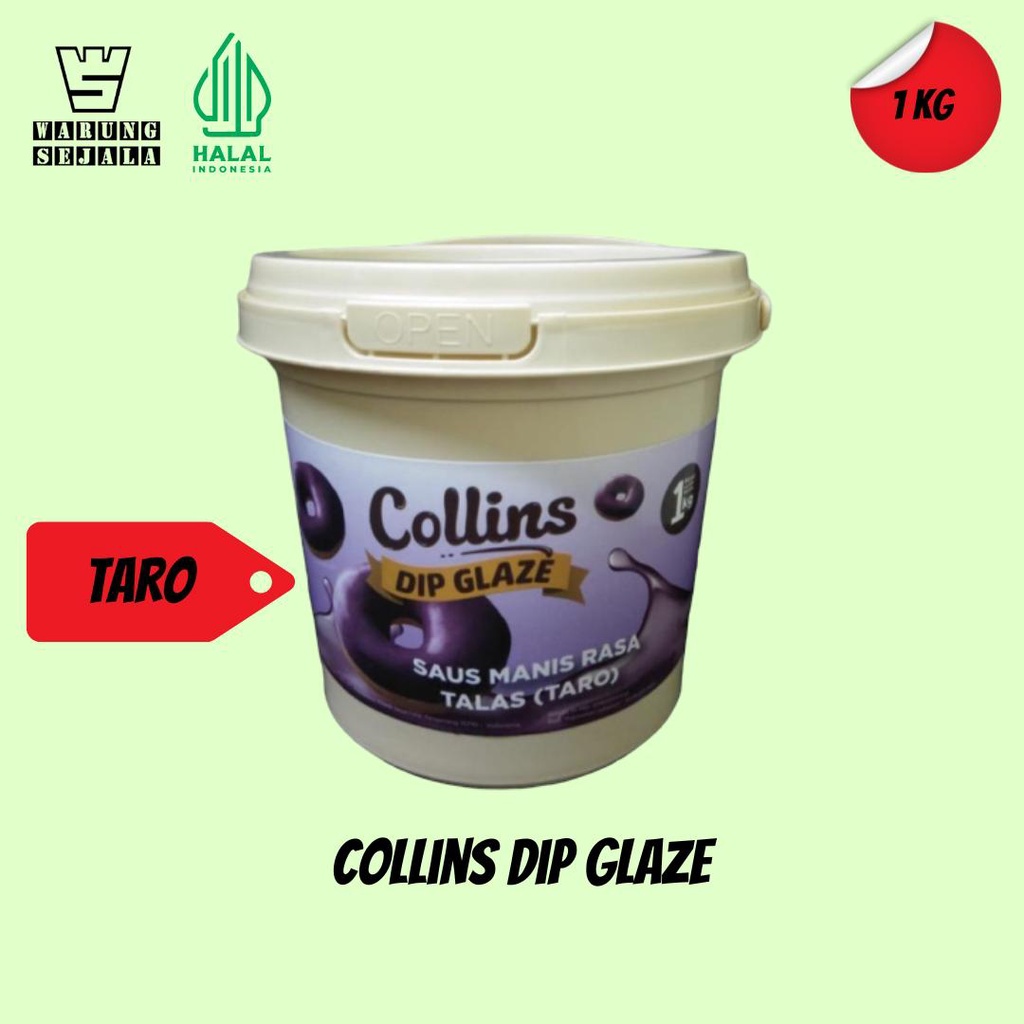 Jual Collins Dip Glaze 1 Kg / Selai Rasa Coklat / Selai Rasa Keju ...