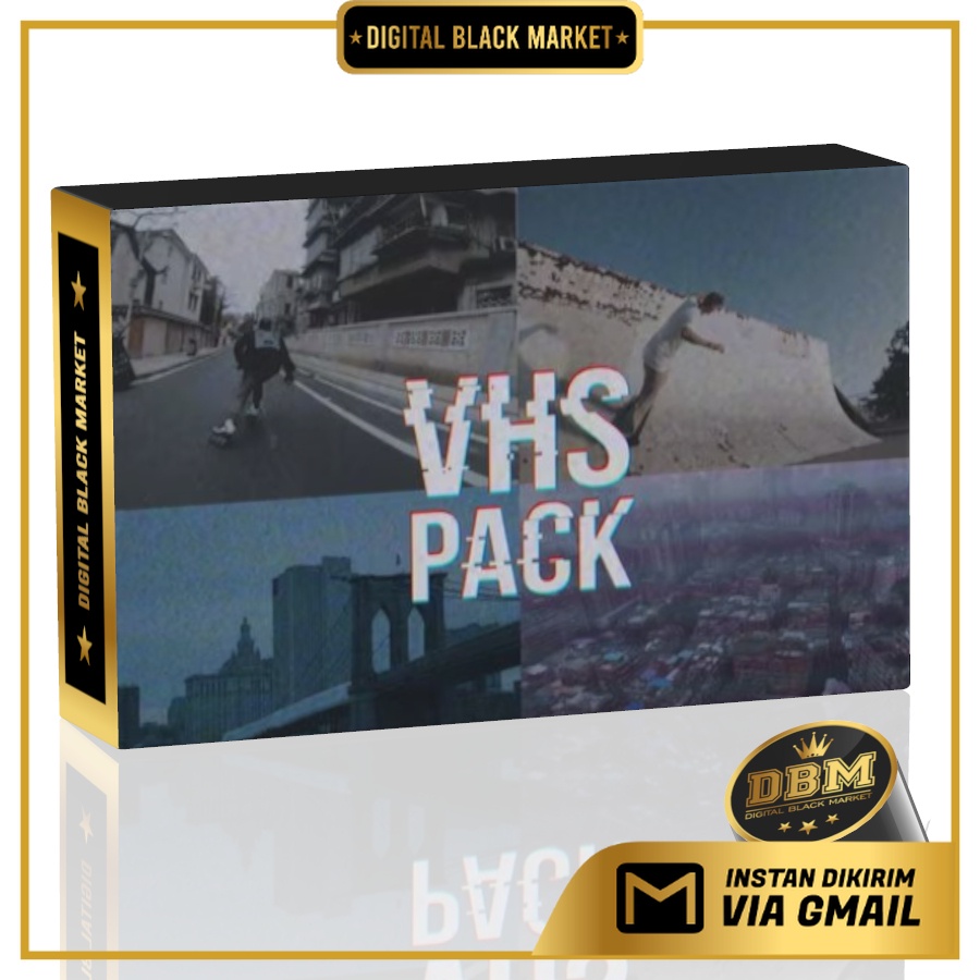 Jual 640Studio - 50 VHS Presets Pack - for capcut filmora kinemaster vn ...