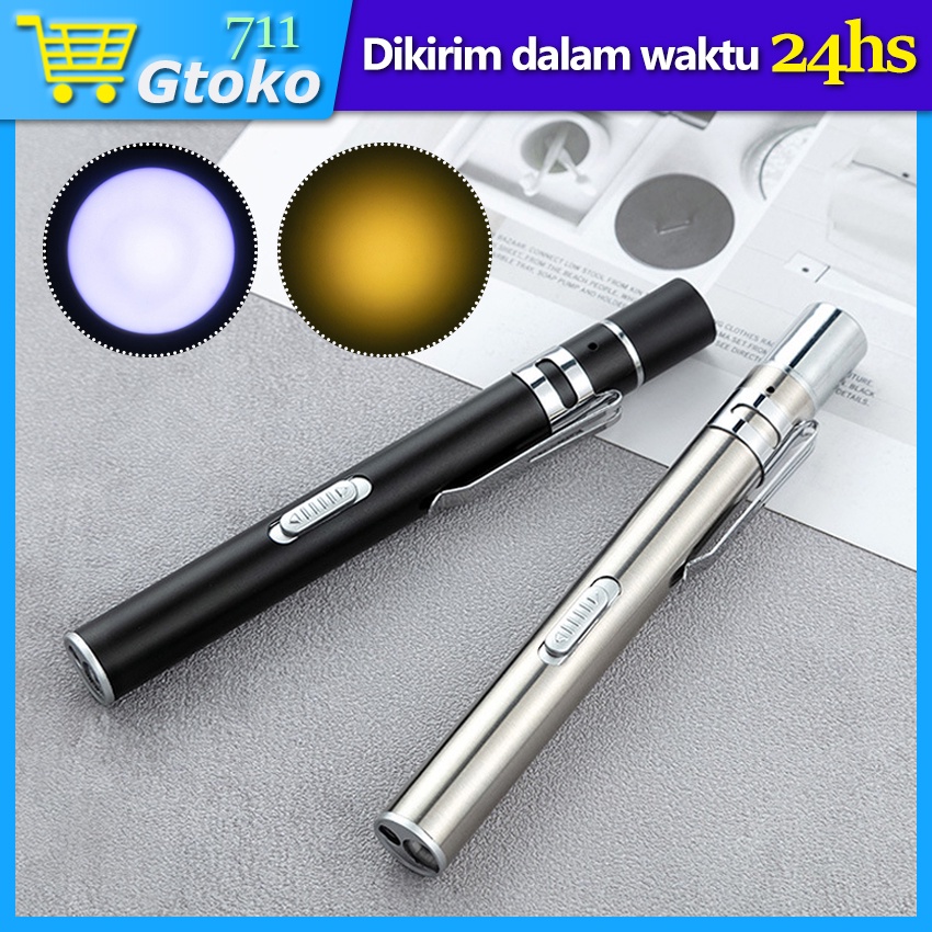 Jual Senter Dokter Medical LED Pen Senter Medis Mata Diagnosa Hiking ...