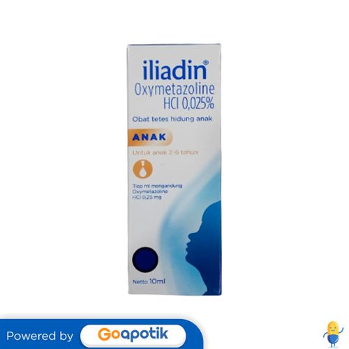 Jual Iliadin 0.025% Drops 10 Ml | Shopee Indonesia