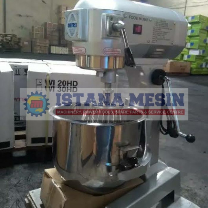 Jual MESIN PENGADUK TEPUNG ADONAN KUE MIXER ROTI MATRIX PLANTERY MIXER ...