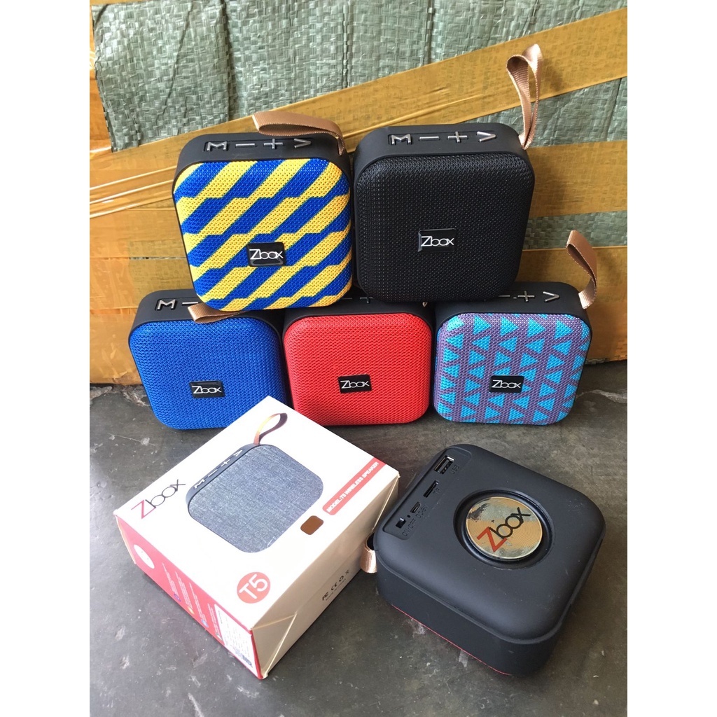 Jual SPEAKER BLUETOOTH ZBOX T5 EXTRA BASS PORTABLE MINI MUSIC BOX ...