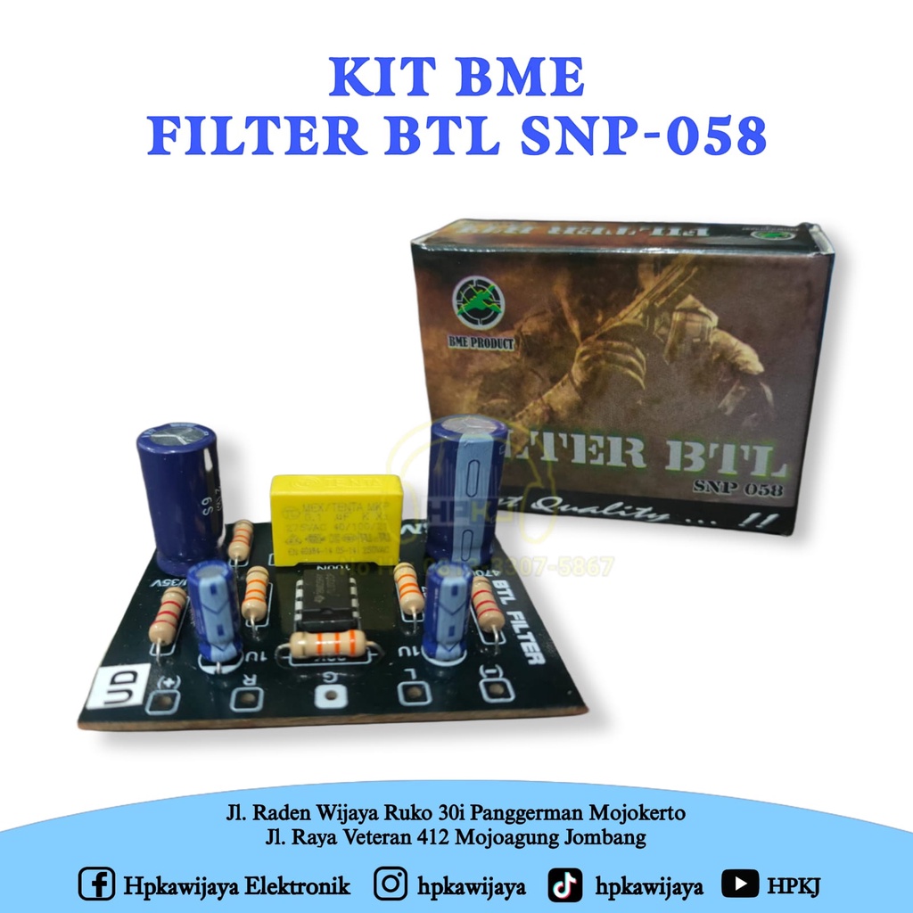 Jual KIT FILTER BTL SNP 058 BME kit filter power btl snp-058 by BME ...