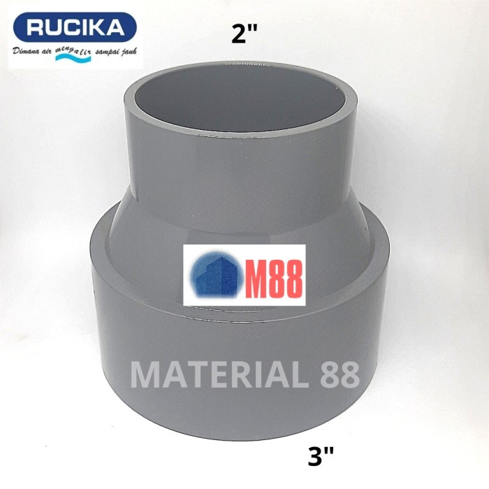 Jual RUCIKA Vlok Sok 3x2 D - Reducer 3 x 2 inch Flok Socket Pipa PVC ...