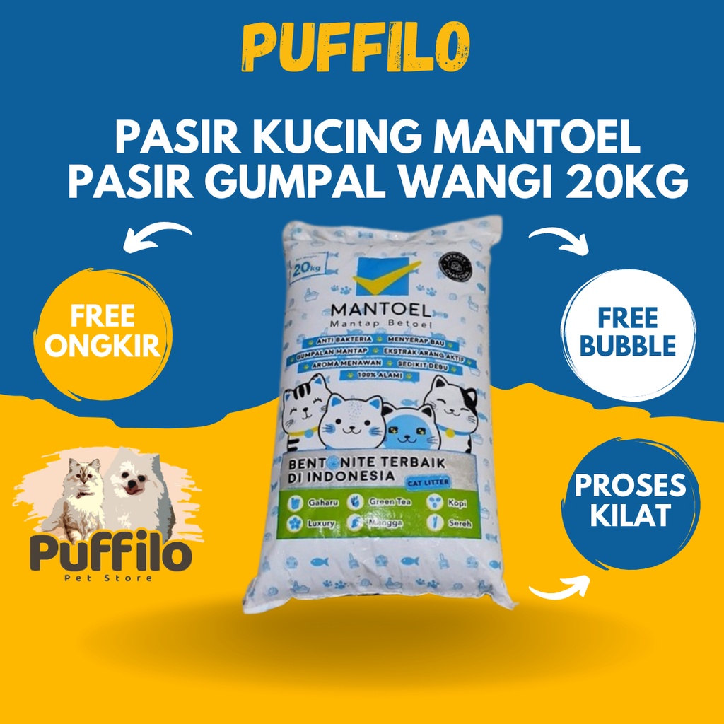 Jual Pasir Gumpal Mantoel 20 kg | Shopee Indonesia