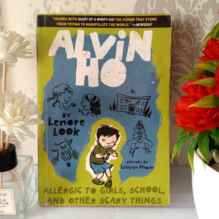 Jual ORIGINAL NOVEL ANAK (ENGLISH) ALVIN HO ALLERGIC TO GIRLS,SCHOOL ...