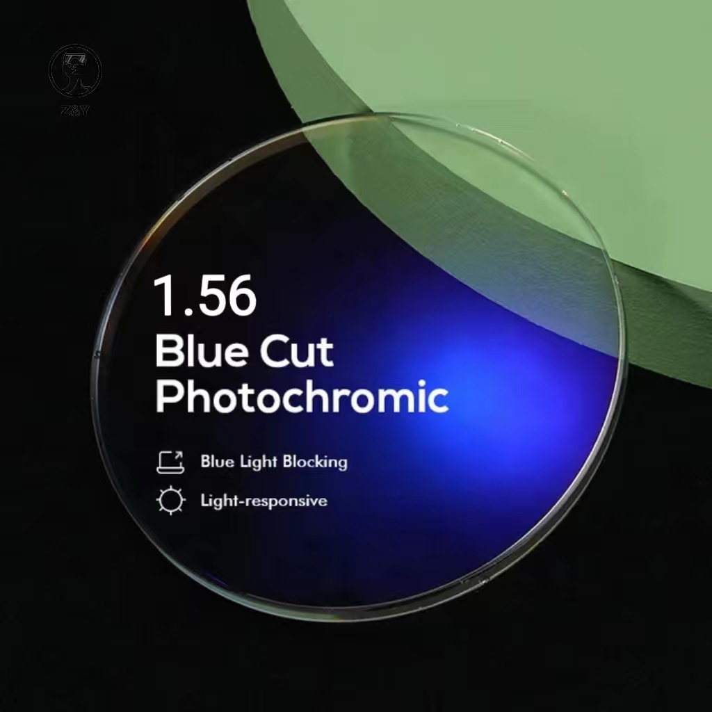 Jual Z&Y 1.56 Lensa Blue Photocromic Anti Radiasi Blueray Normal Sampai ...