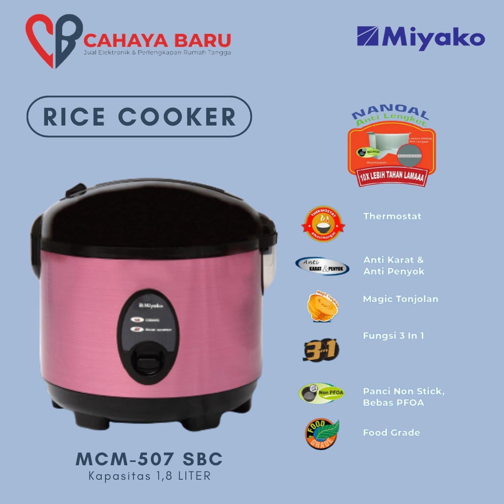 Jual MIYAKO MCM 507 SBC | Shopee Indonesia