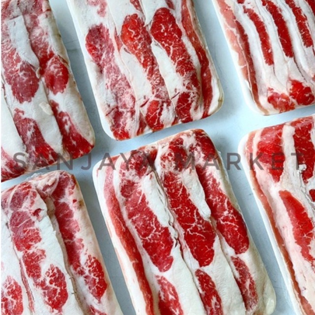 Jual Daging sapi slice tipis US Yakiniku impor | Shopee Indonesia