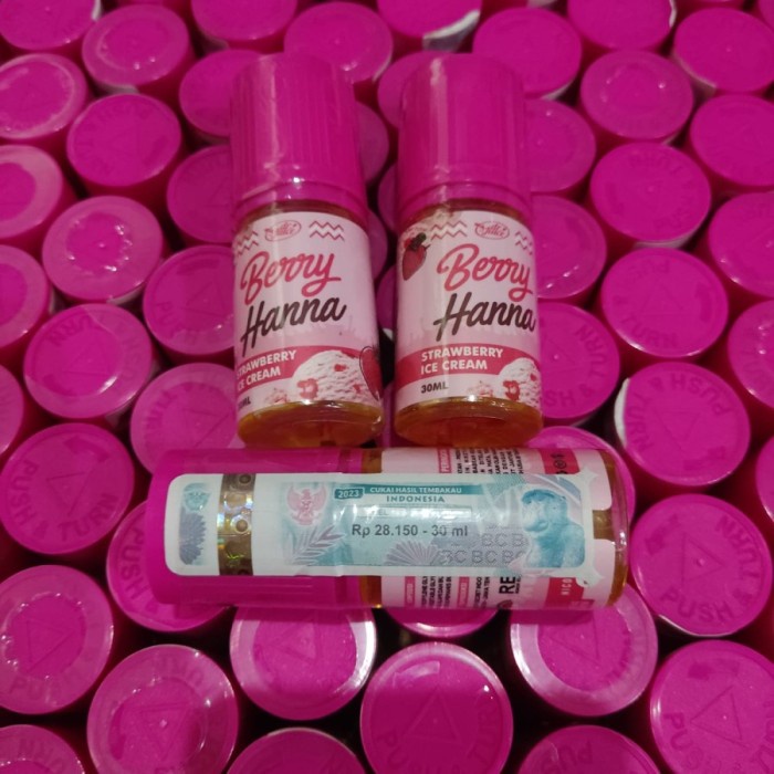Jual PODS FRIENDLY BERRY HANNA STRAWBERRY ICE CREAM 30ML 15MG BY DR ...