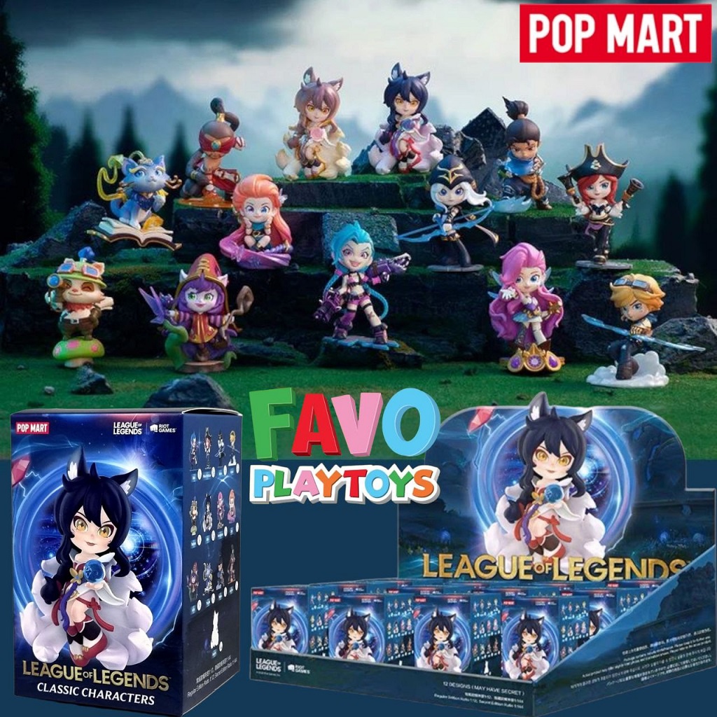 Jual POP MART x League of Legends Classic Characters Series Blind Box ...