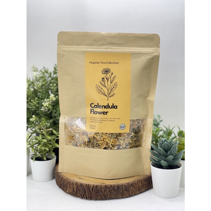 Jual Calendula Flower Tea / Teh Bunga Marigold 100 gram | Shopee Indonesia