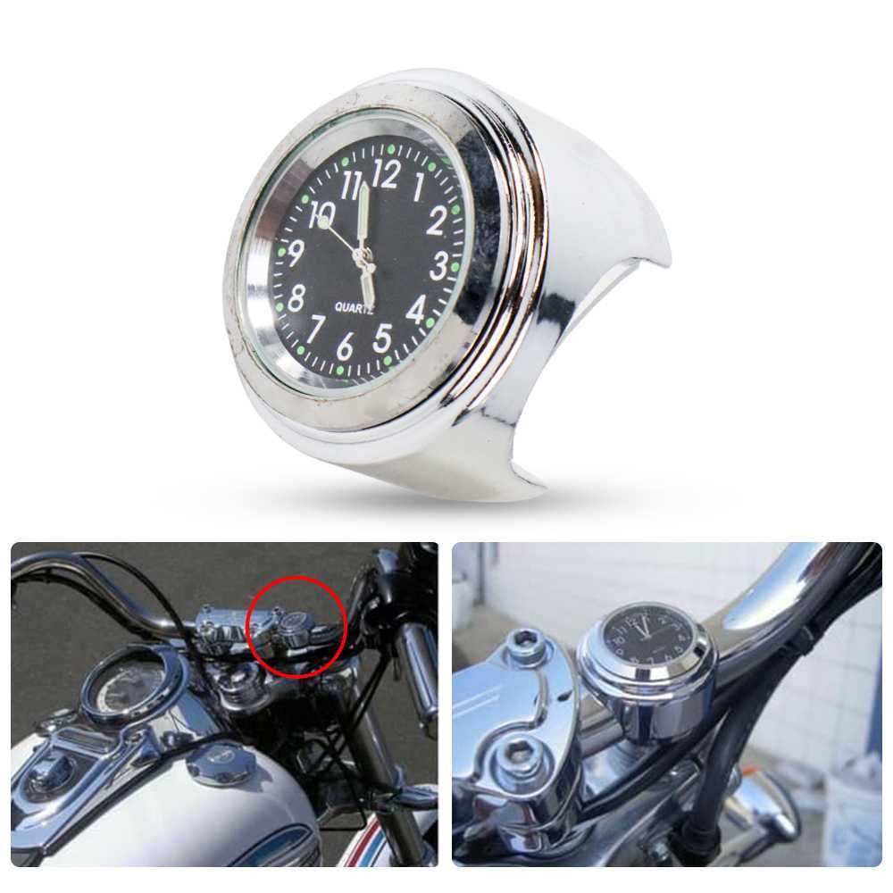 Jual Jam Motor Anti Karat Handlebar Clock Stainless Steel - MT-WTCP ...