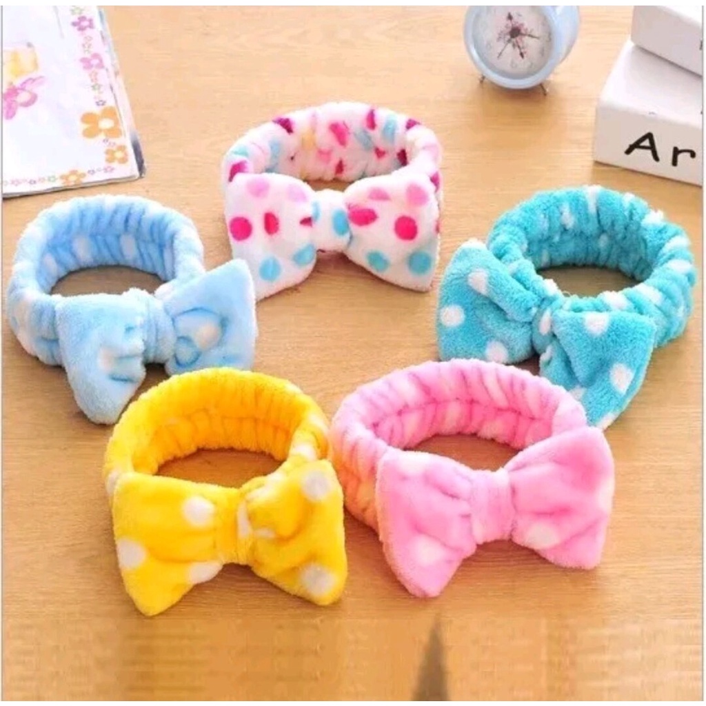 Jual Bando Bandana Rambut Headband Pita || Bando Rambut Korea | Shopee ...