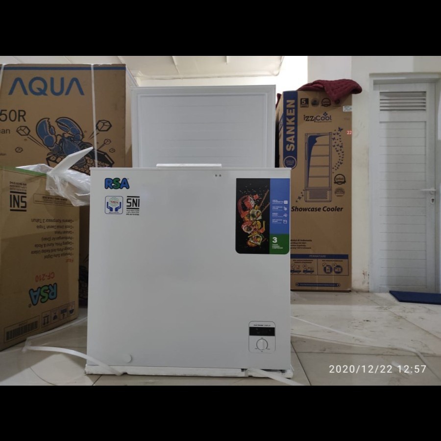 Jual CHEST FREEZER RSA CF 210 BOX 200 L LEMARI PEMBEKU 200 LITER ...