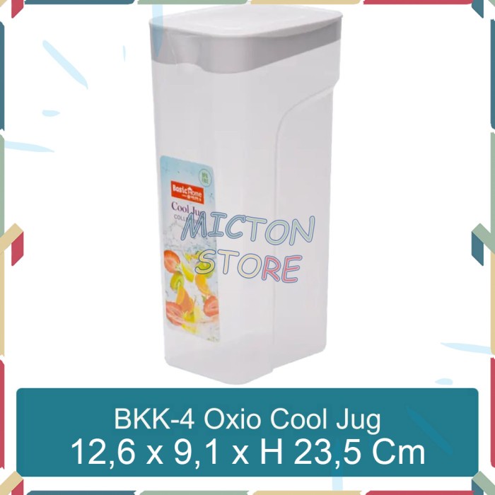 Jual MICTON Lion Star Basic Home BKK-4 Oxio Cool Jug Pitcher Kulkas Air | Shopee Indonesia