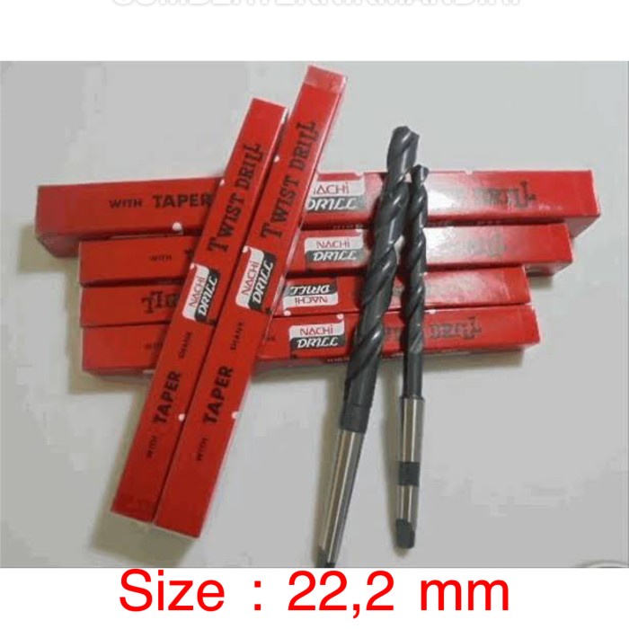 Jual MATA BOR BESI TAPER / KONES NACHI 22,2 MM HSS ASLI | Shopee Indonesia