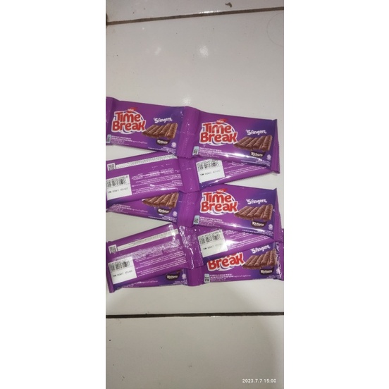 Jual Nabati time break wafer krim biscuit 10pices | Shopee Indonesia